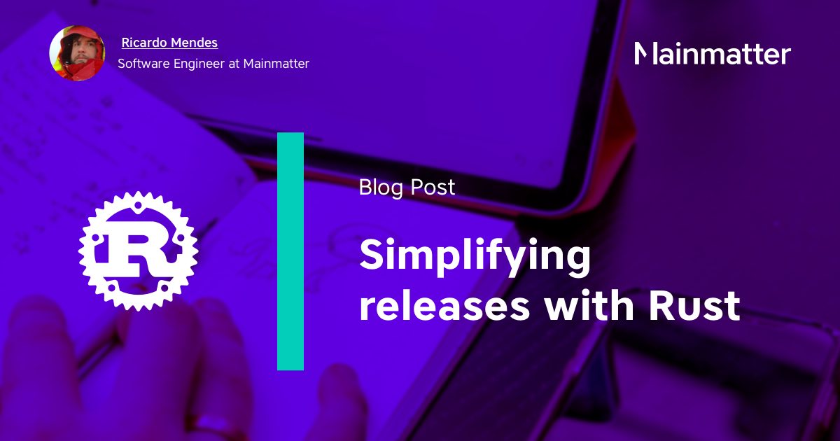 Automating Ember releases with Rust | Mainmatter