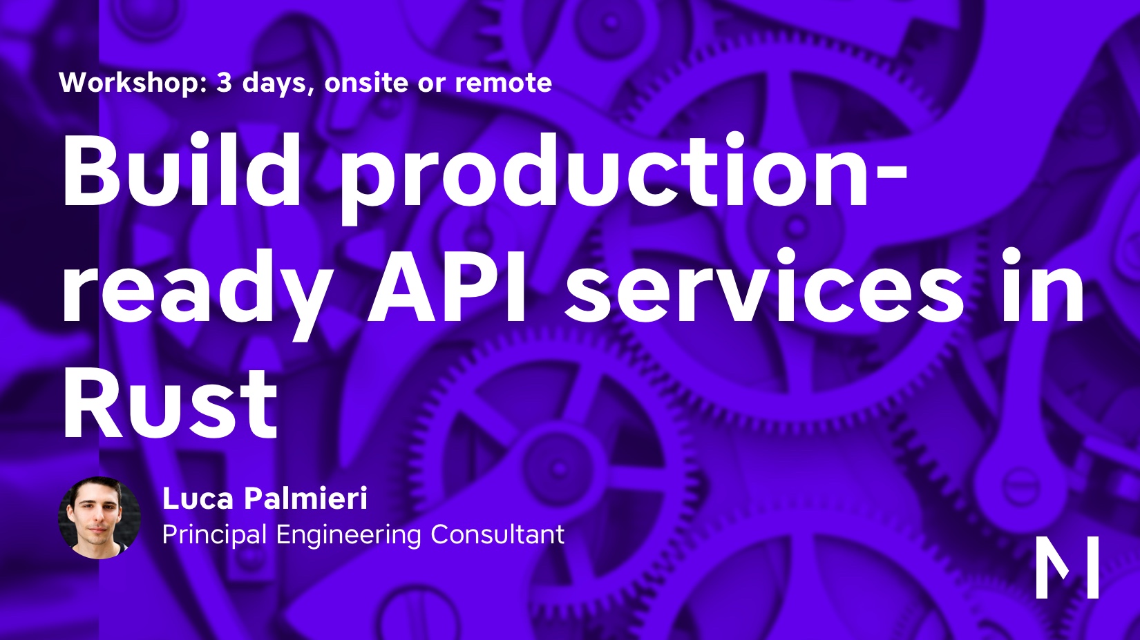Build production-ready API services in Rust | Mainmatter Build production-ready API services in Rust | Mainmatter
